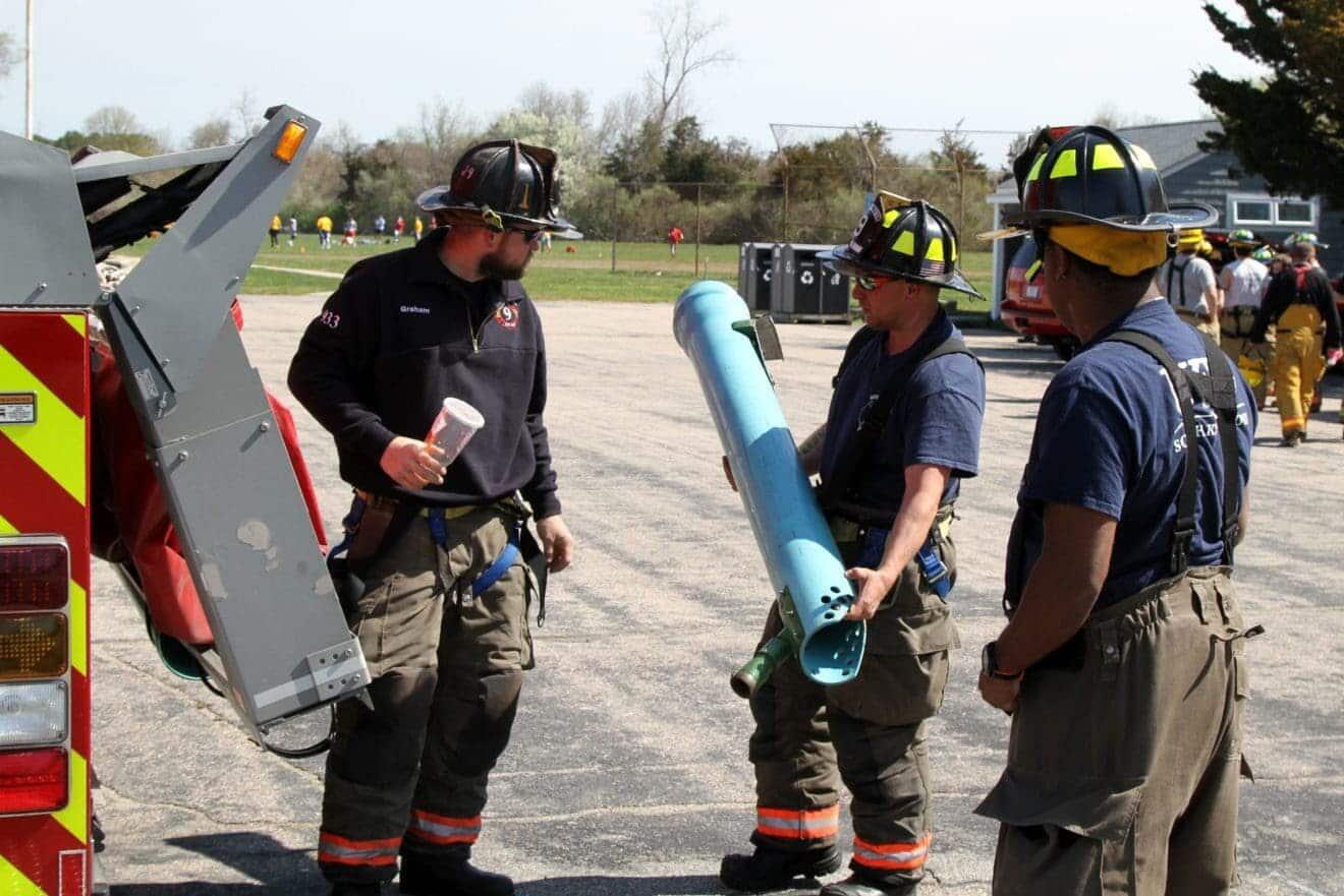 Members of Union Fire District Station 9 Complete Multi-Part Water ...