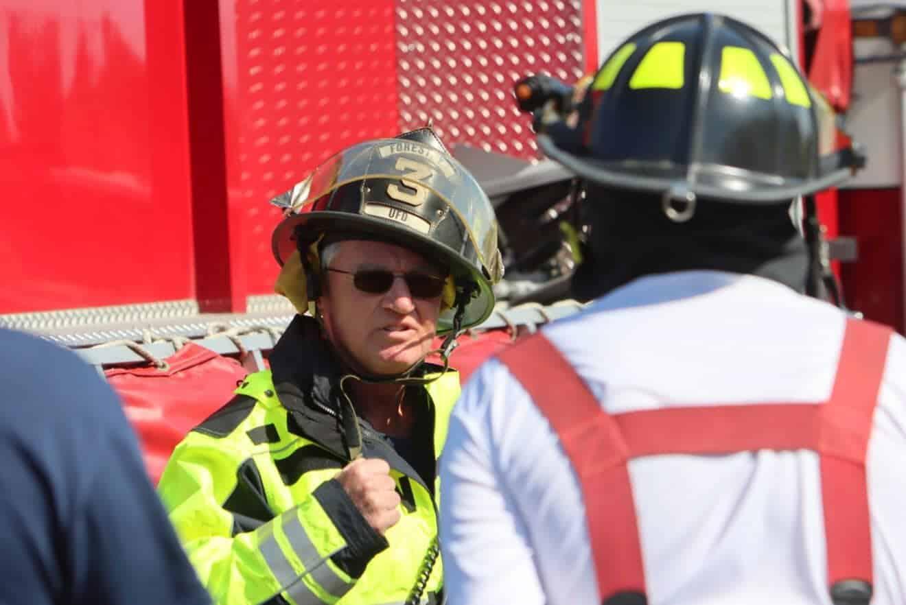 Members of Union Fire District Station 9 Complete Multi-Part Water ...