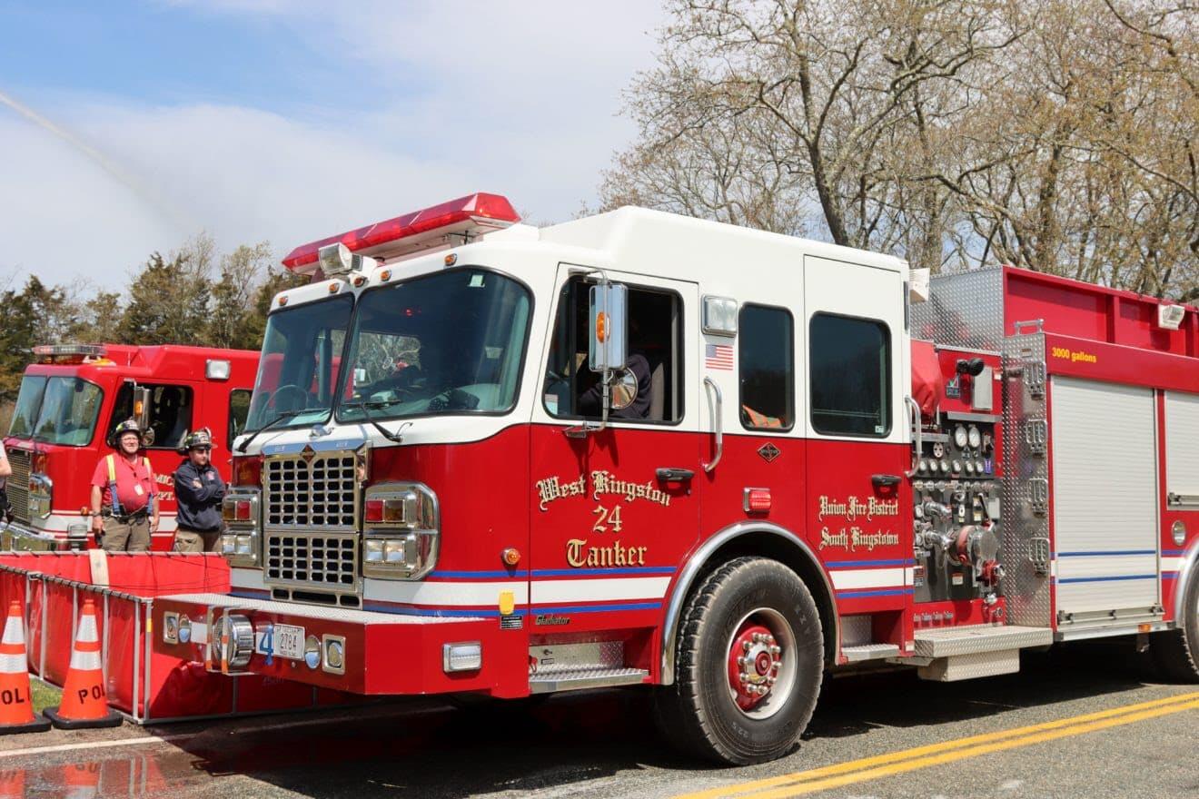 Members of Union Fire District Station 9 Complete Multi-Part Water ...