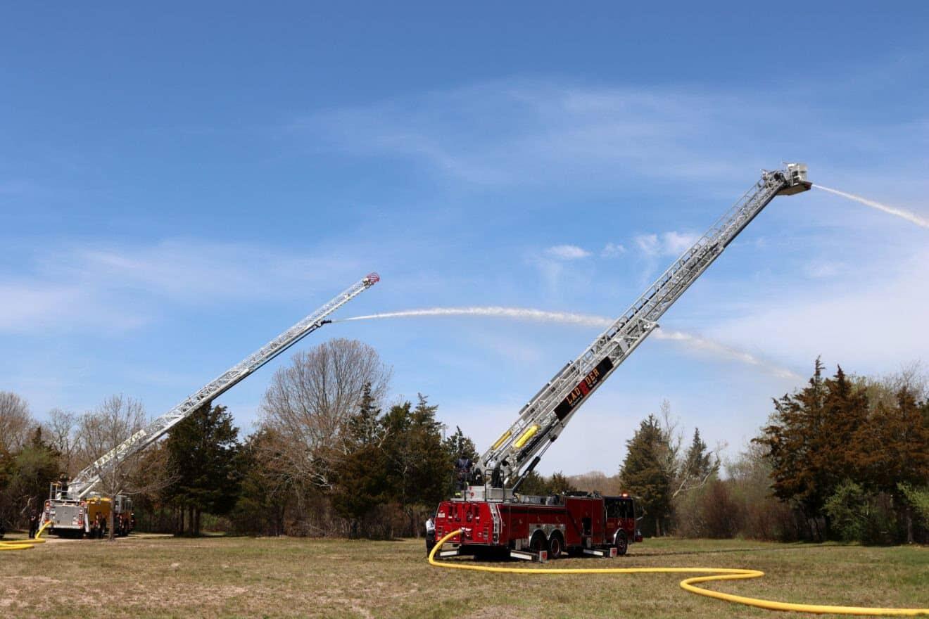 Members of Union Fire District Station 9 Complete Multi-Part Water ...